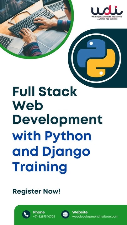 Full Stack Web Development with Python and Django Course in Rohini, Delhi | Join WDI - YouTube
