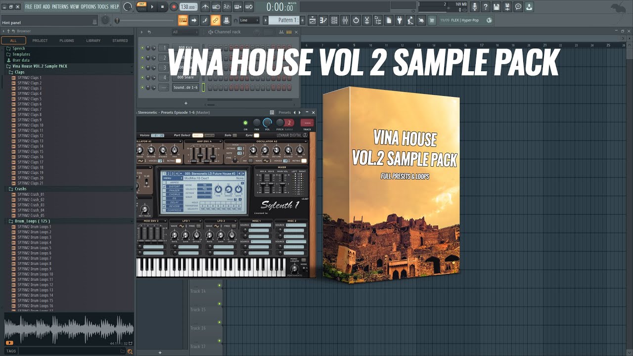 Vina House VOL.2 Sample PACK (Presets & Loops) - YouTube