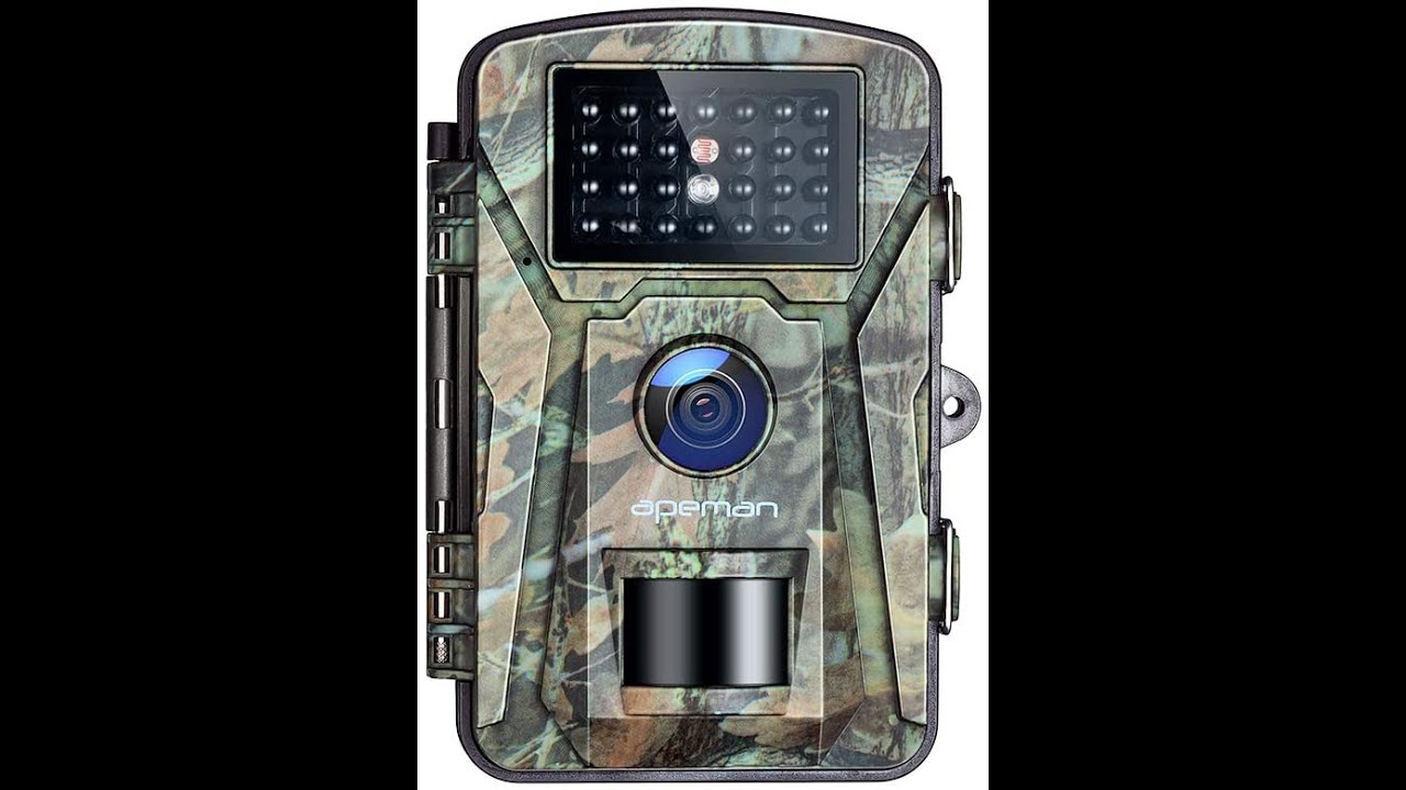 APEMAN 16MP 1080P Trail Wildlife Camera Trap with Infrared Night Vision ...