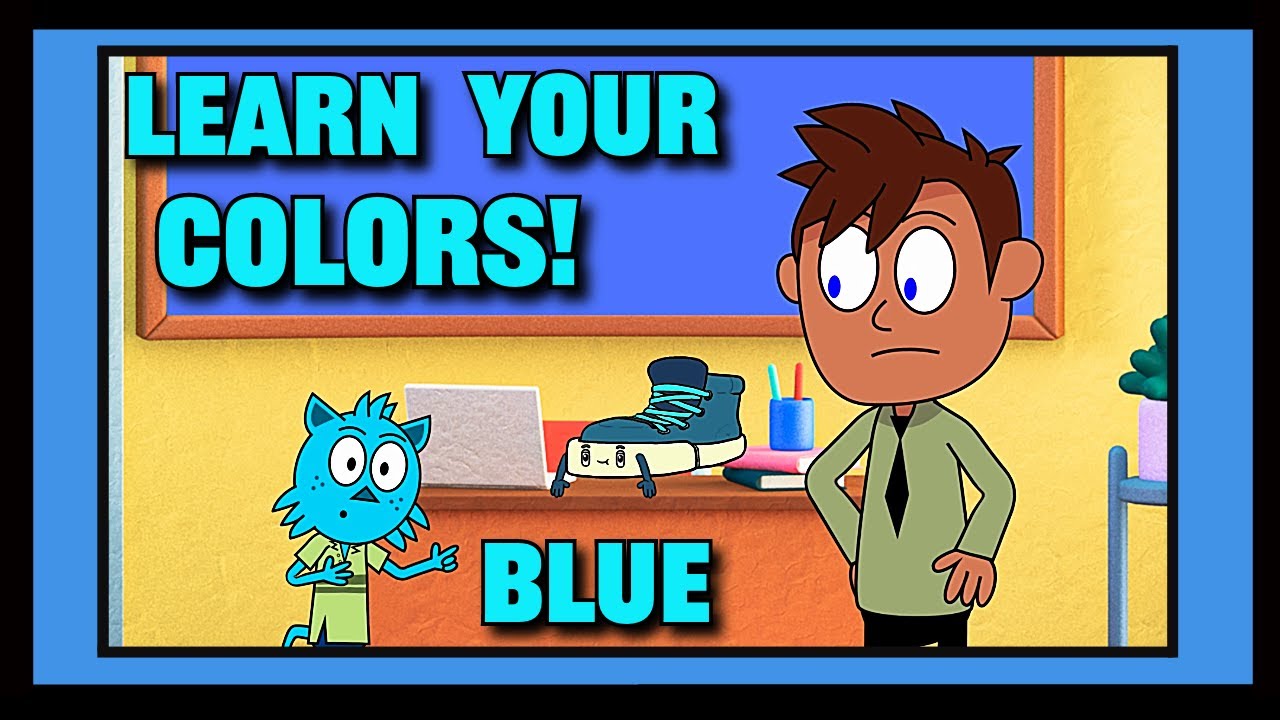 Learn Your Colors! - Blue - YouTube