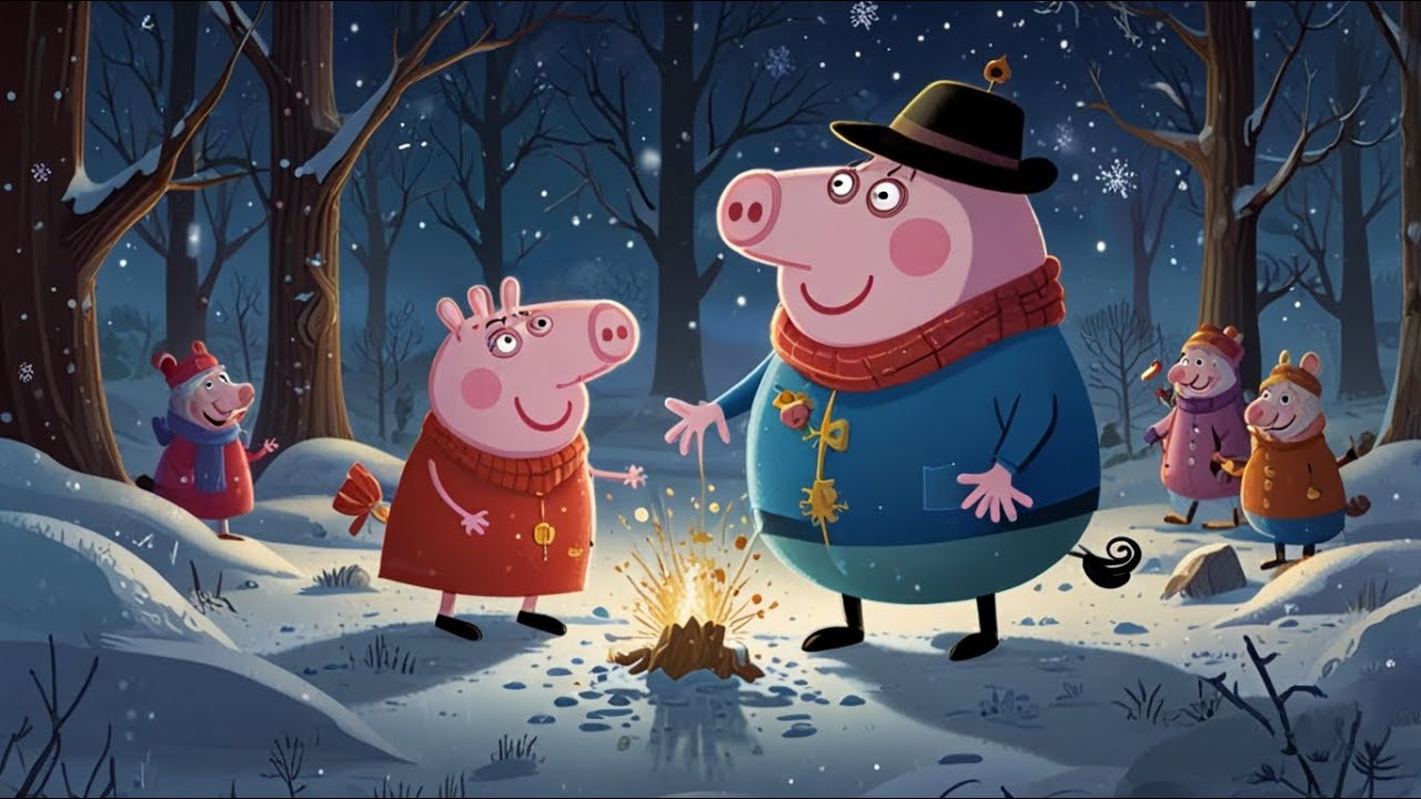 "Peppa Pig and the Treasure Map of the Snowy Peak 🗺️ ️" - YouTube