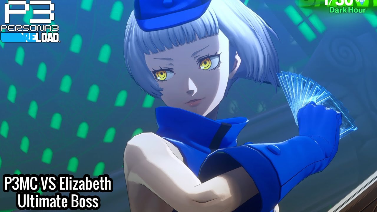 Persona 3: Reload | Makoto Yuki VS Elizabeth [Ultimate Boss] - YouTube