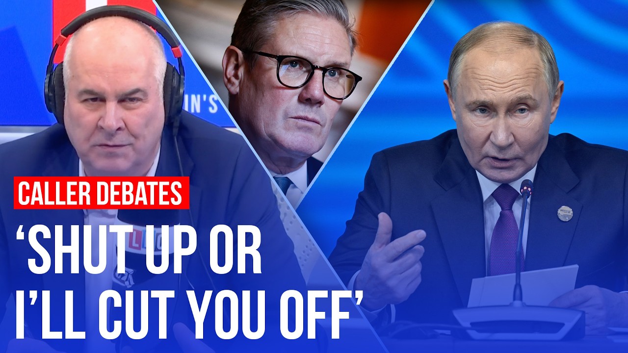 ‘Absolutely raging’ Iain Dale hangs up on caller after heated Ukraine ...