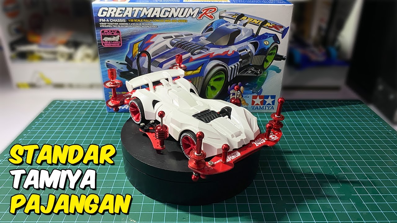 Tamiya GREAT MAGNUM R ️ Tamiya Rakit Pajang ️ミニ四駆 - YouTube