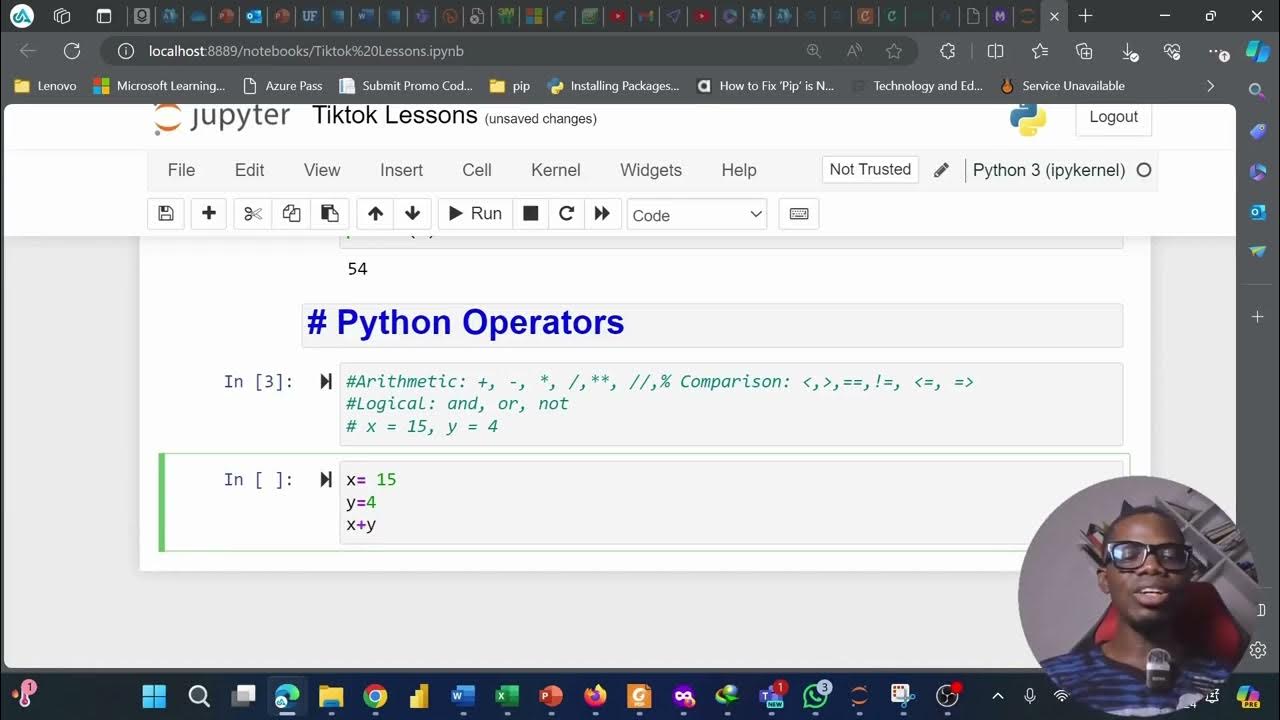 Python Friday Lesson 3 Python Operators - YouTube