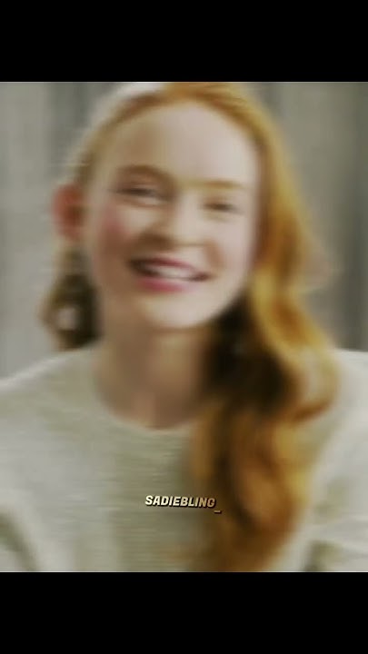 Best Sadie Edit I Ever Have Made 😎😫sadiesink Strangerthings Viral
