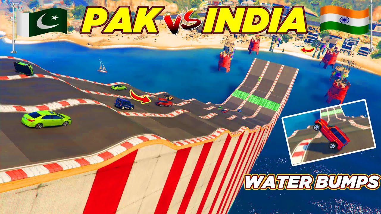 Straight down speed 🚀 bumps test competition 🔥 - YouTube