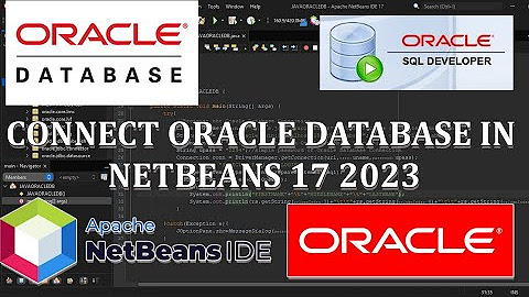 Netbeans 17 with Oracle - YouTube