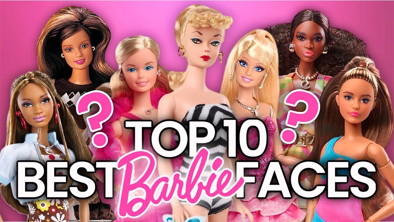 Top 10 Barbie Faces & History Of Barbie's Most Iconic & Beloved Faces ...