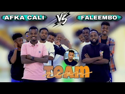 TEAM AFKA CALI VS TEAM FALEEMBO || CAAGA TOOSI QOF KA SAAR CIYAARTA ...