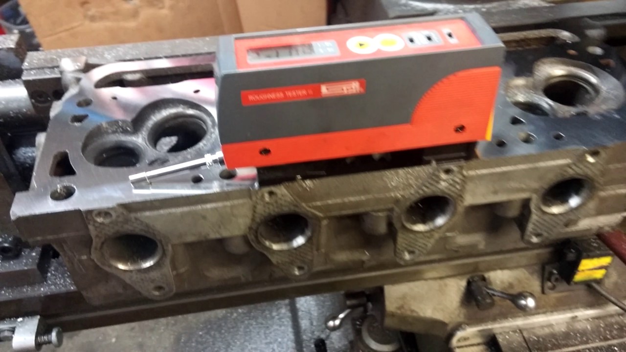 Head Surfaced with Pinnacle Fly Cutter - YouTube