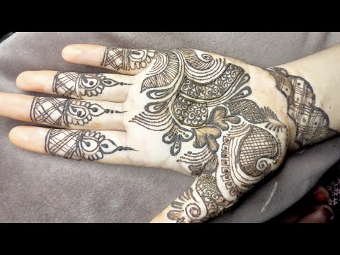 Mehndi designs trending frant hend,, mehndi designs simple,, mehndi ka dijjain,,