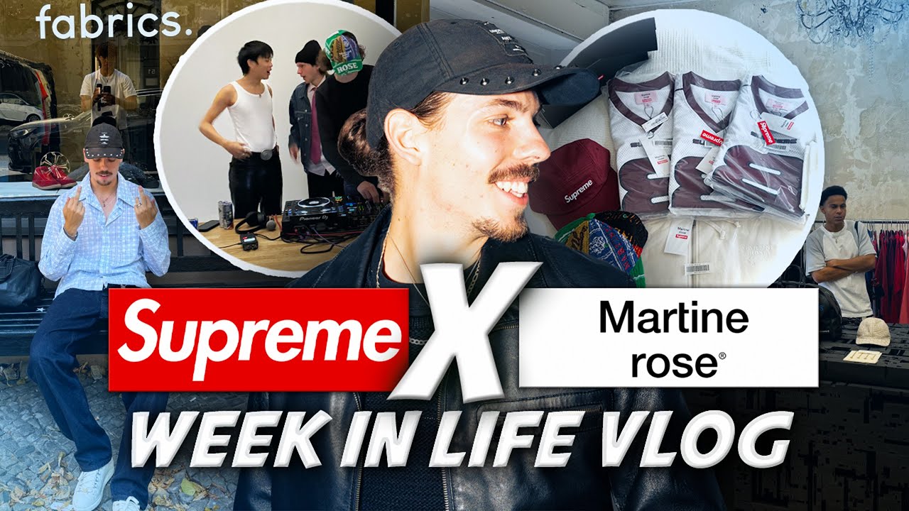 MARTIN ROSE X SUPREME DROP & WEEKIN THE LIFE IN BERLIN MIT @joshiiks ...