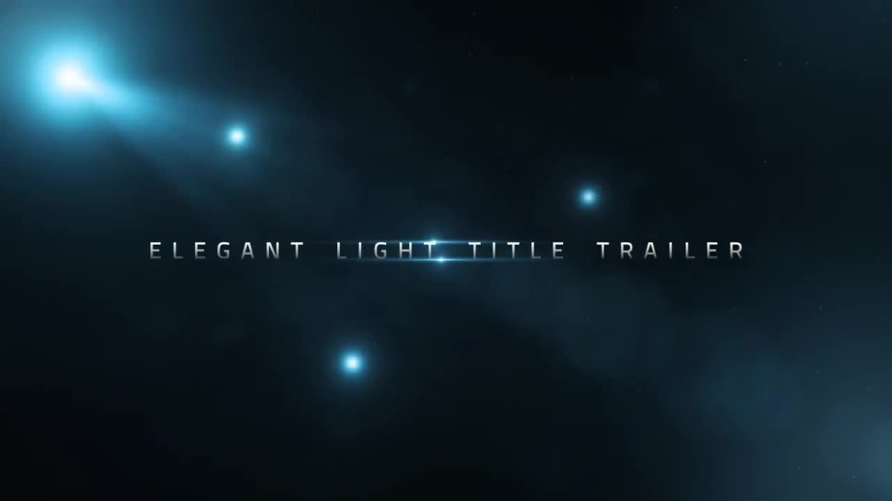 Elegant Light Title Trailer After Effects Templates - YouTube
