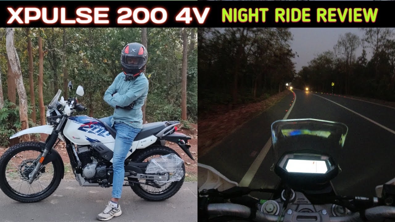 Xpulse 200 4V ride review | Night Ride Experience | The Best Xpulse ...
