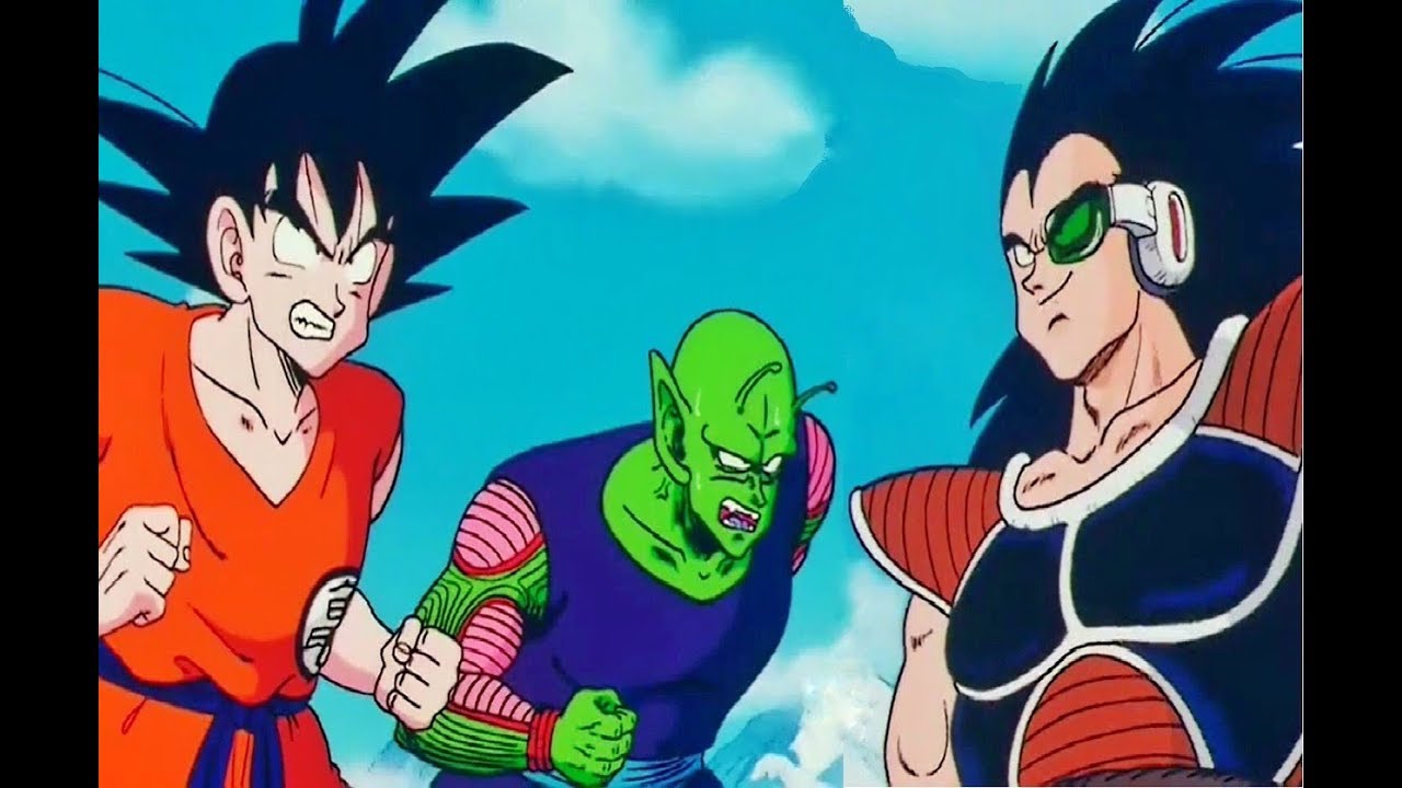Dragon Ball: Son Goku and Piccolo vs Raditz - YouTube