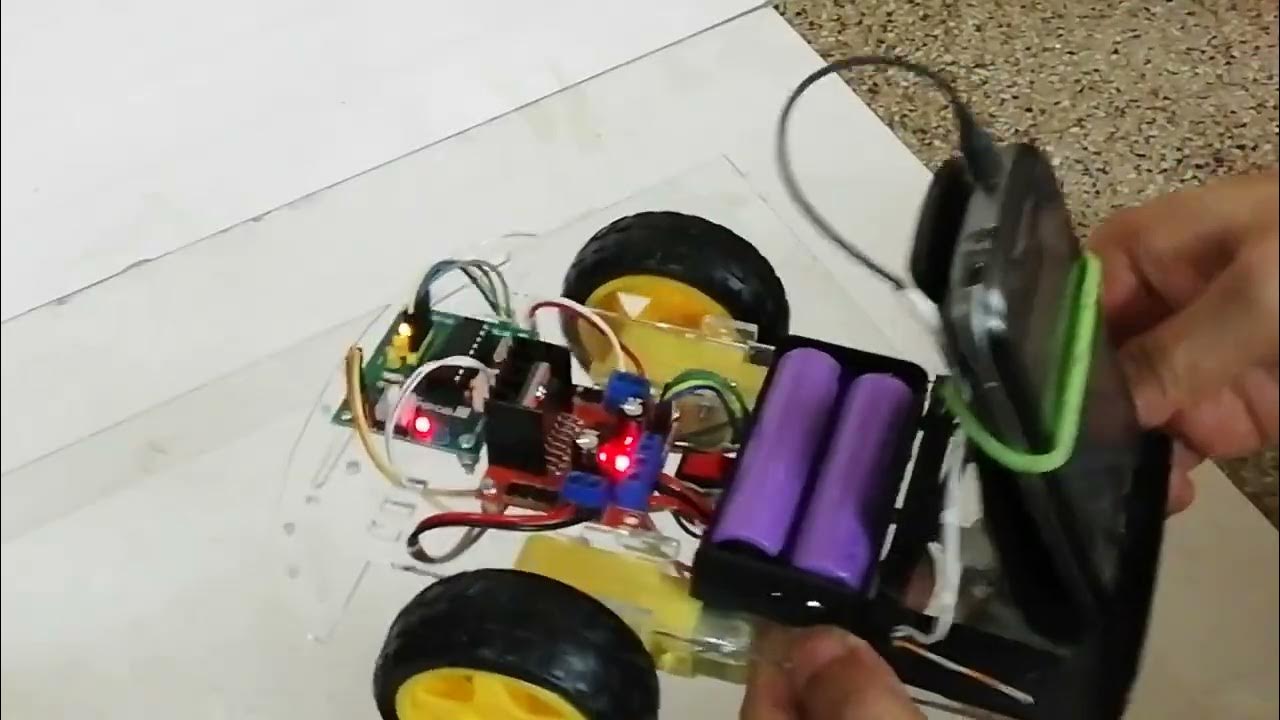 DTMF 8870 controlled robotic car without any microcontroller - YouTube