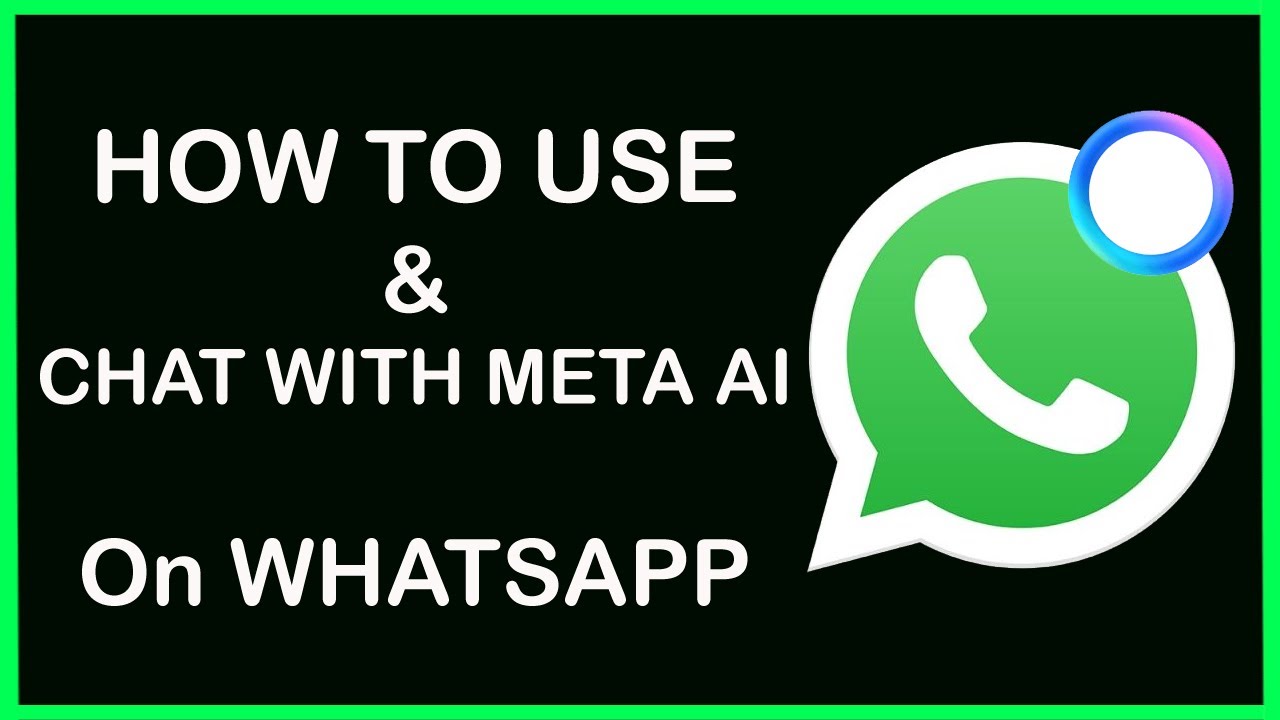 How To Use and Chat With Meta AI on WhatsApp (Complete Guide) - YouTube