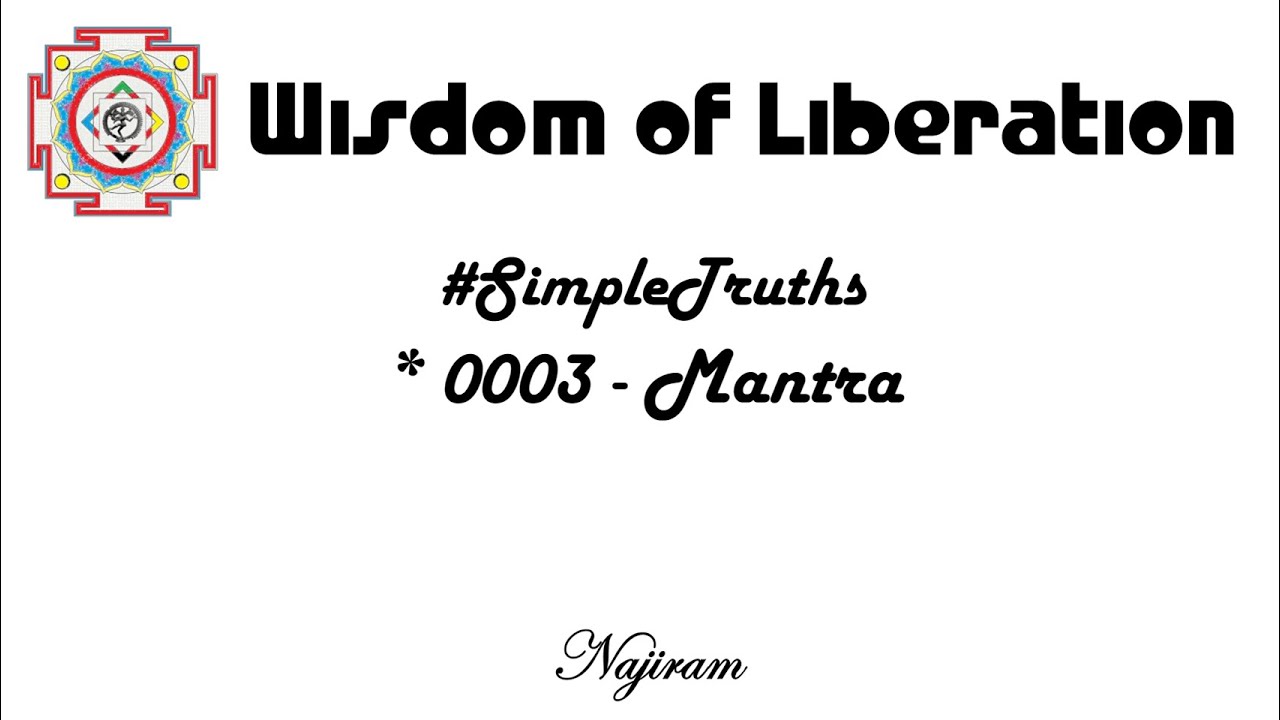 Wisdom of Liberation - Mantra - YouTube