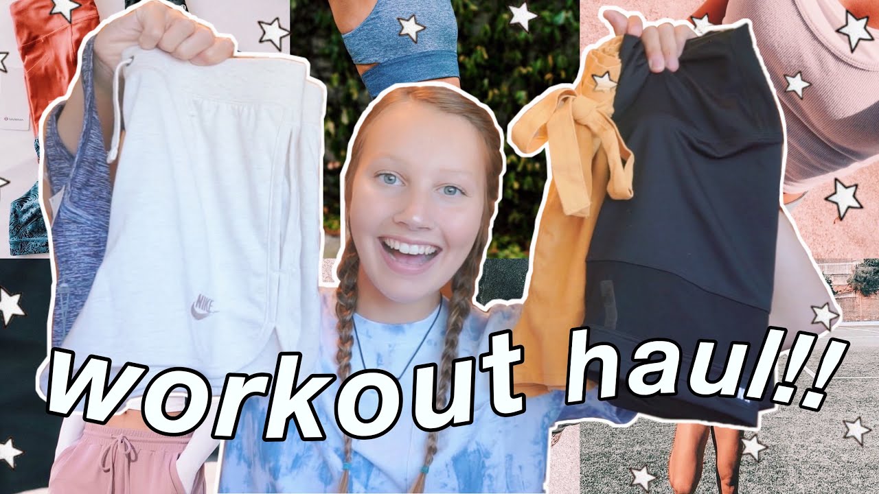 WORKOUT CLOTHING HAUL!!//Fav workout items - YouTube