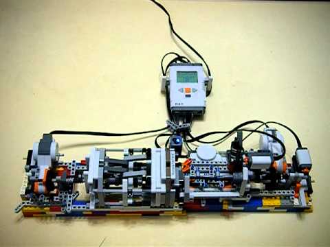 Lego Mindstorm NXT Injection Molding Machine - YouTube