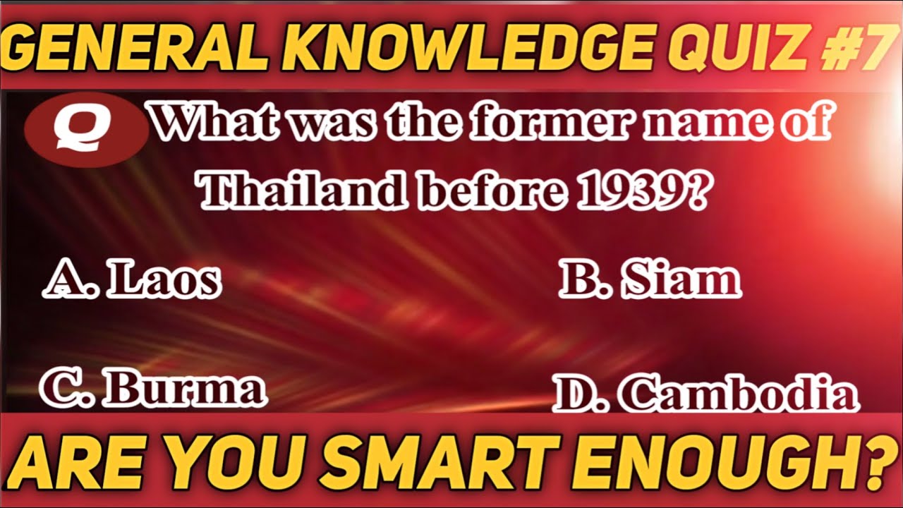 Can You Answer Before the Options? Challenge Your Brain! General ...