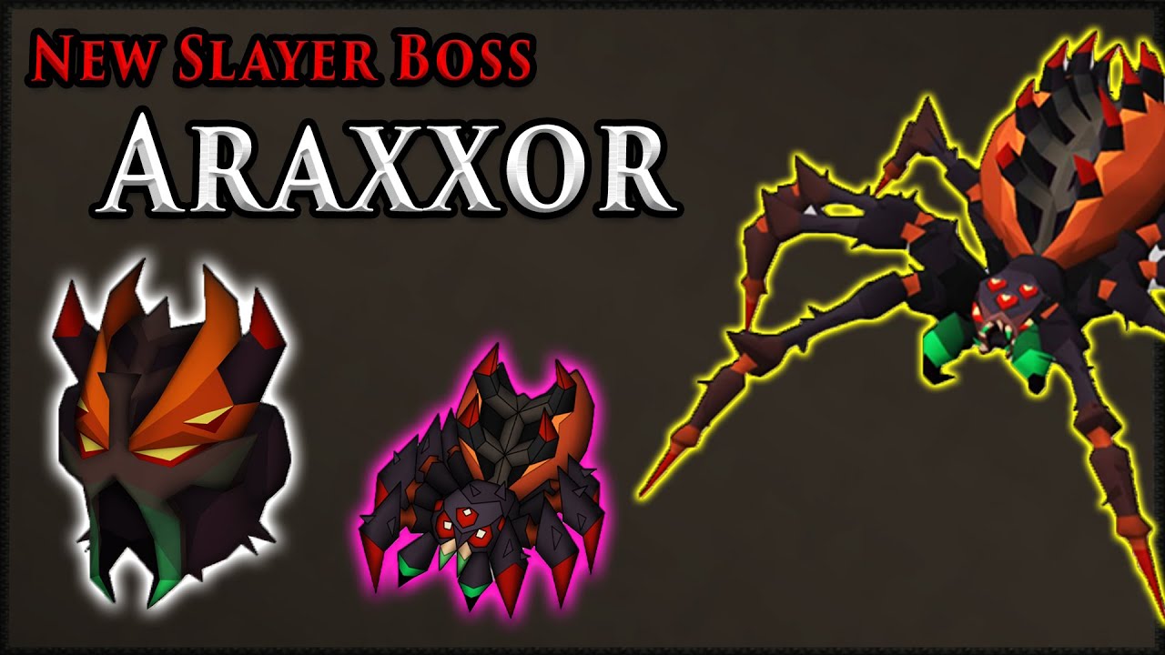 Jagex Just Announced a NEW Slayer Boss Araxxor for Oldschool Runescape ...