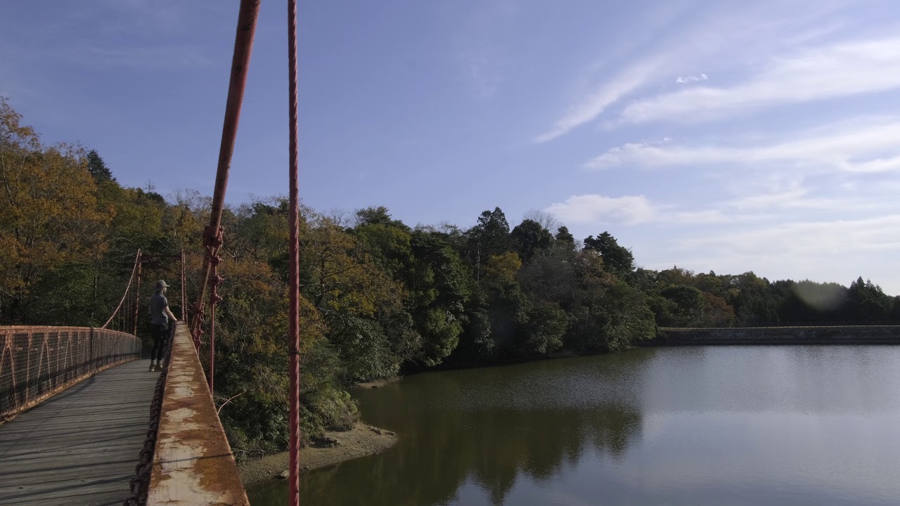 Tōkaidō — 47 — Seki Suspension Bridge - YouTube