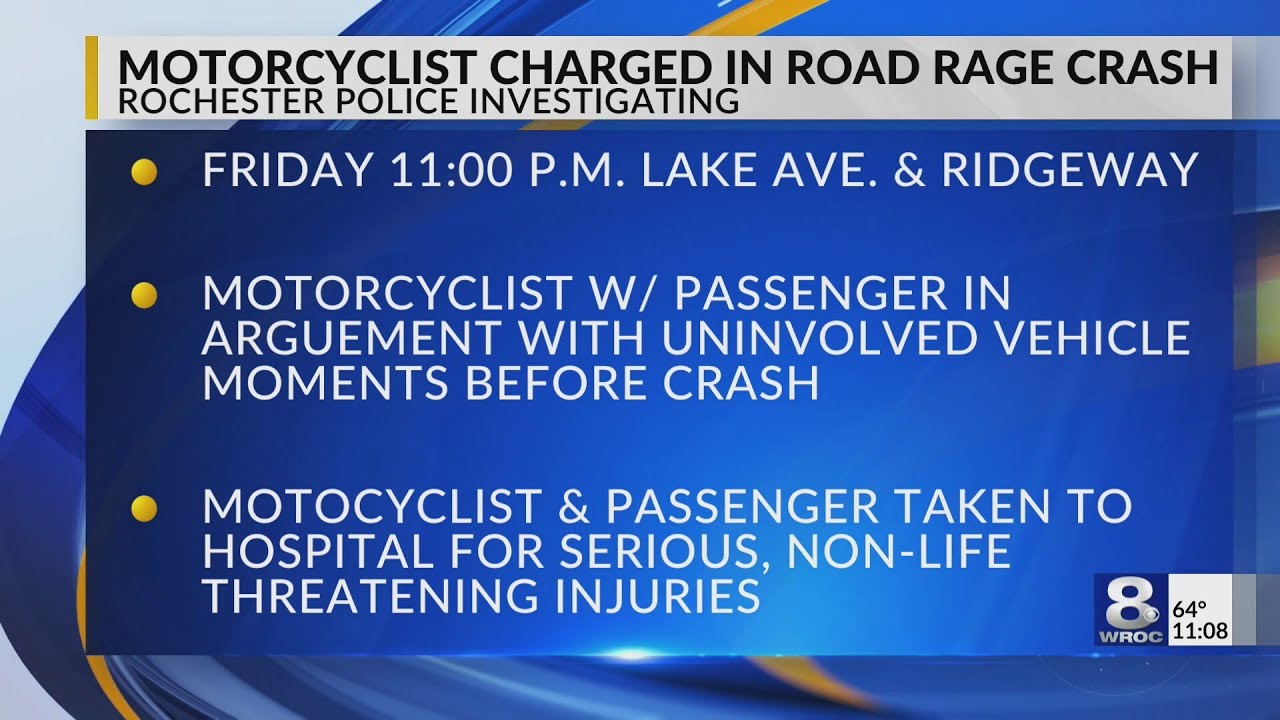 RPD: 2 injured in motorcycle ‘road rage’ crash - YouTube