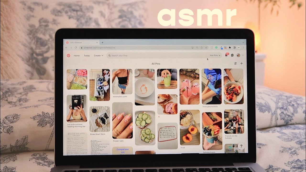 ASMR Scrolling Through Pinterest 💿 (Whisper Ramble) - YouTube