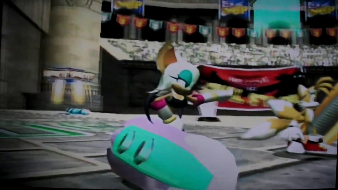 Sonic Riders : Sand Ruins (Tails vs Rouge) - YouTube