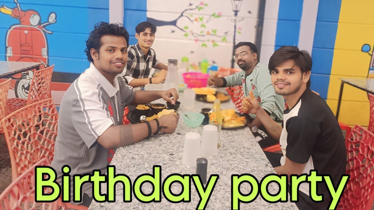 Happy birthday to you party Hotel Pani puri.com# restaurant# hotel ...