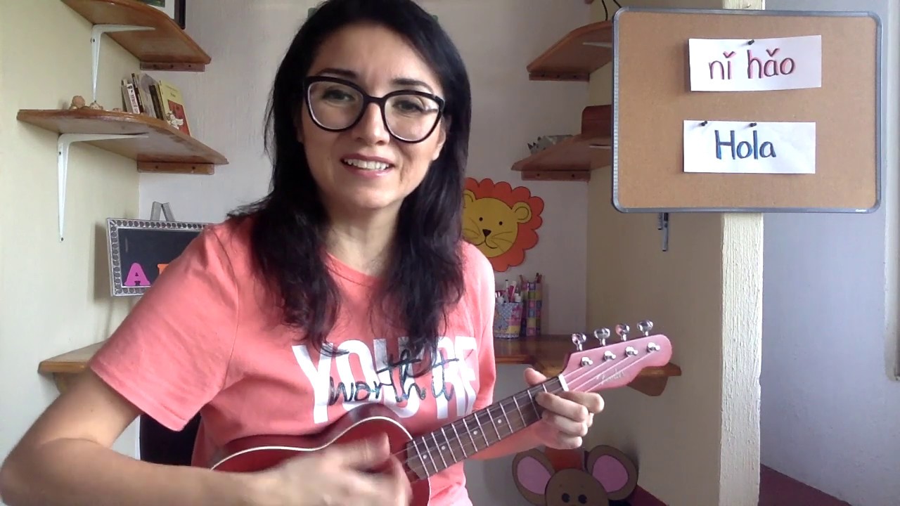 ABC song with ukulele - YouTube