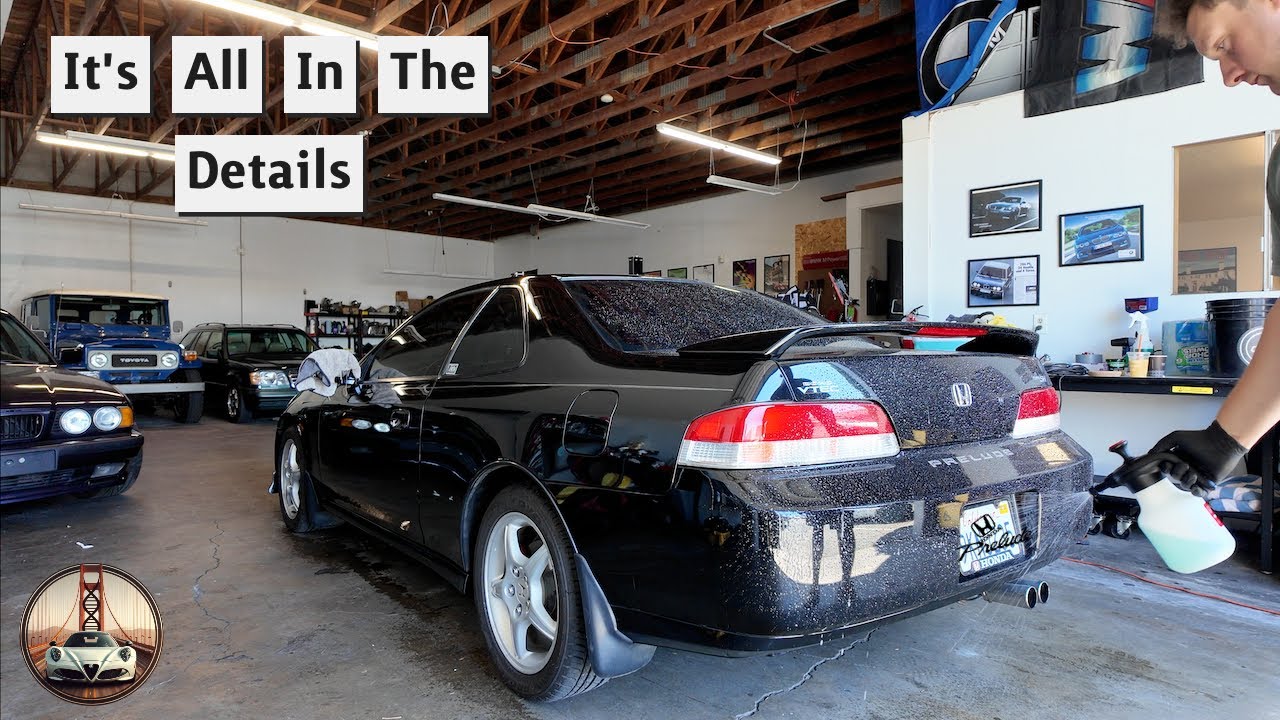 My Honda Prelude Got Paint Enhancement - YouTube