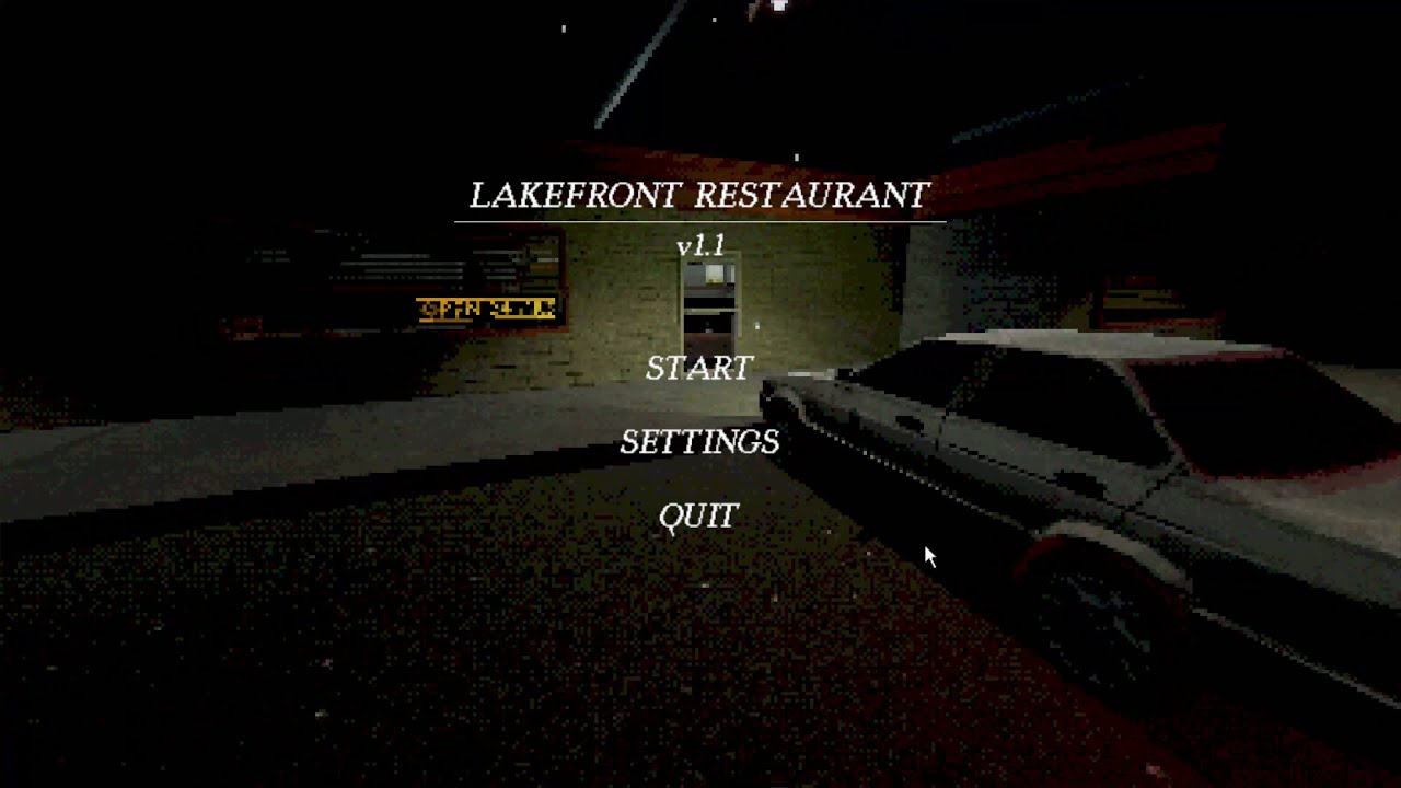 Lakefront Restaurant[horror game] Full 4K Commentary #horrorplayer ...