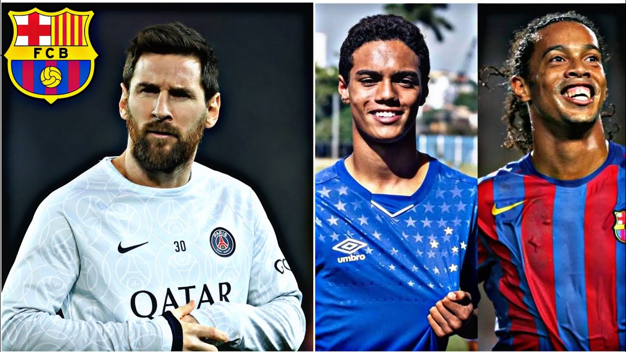 Lionel Messi va faire son retour au Barça ? / Le fils de Ronaldinho ...