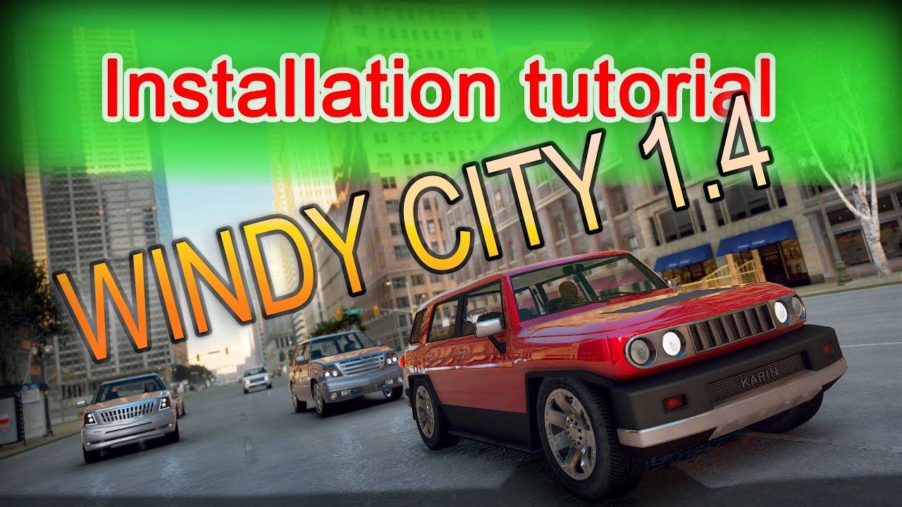 Installing GTA 5 mod Windy City - YouTube