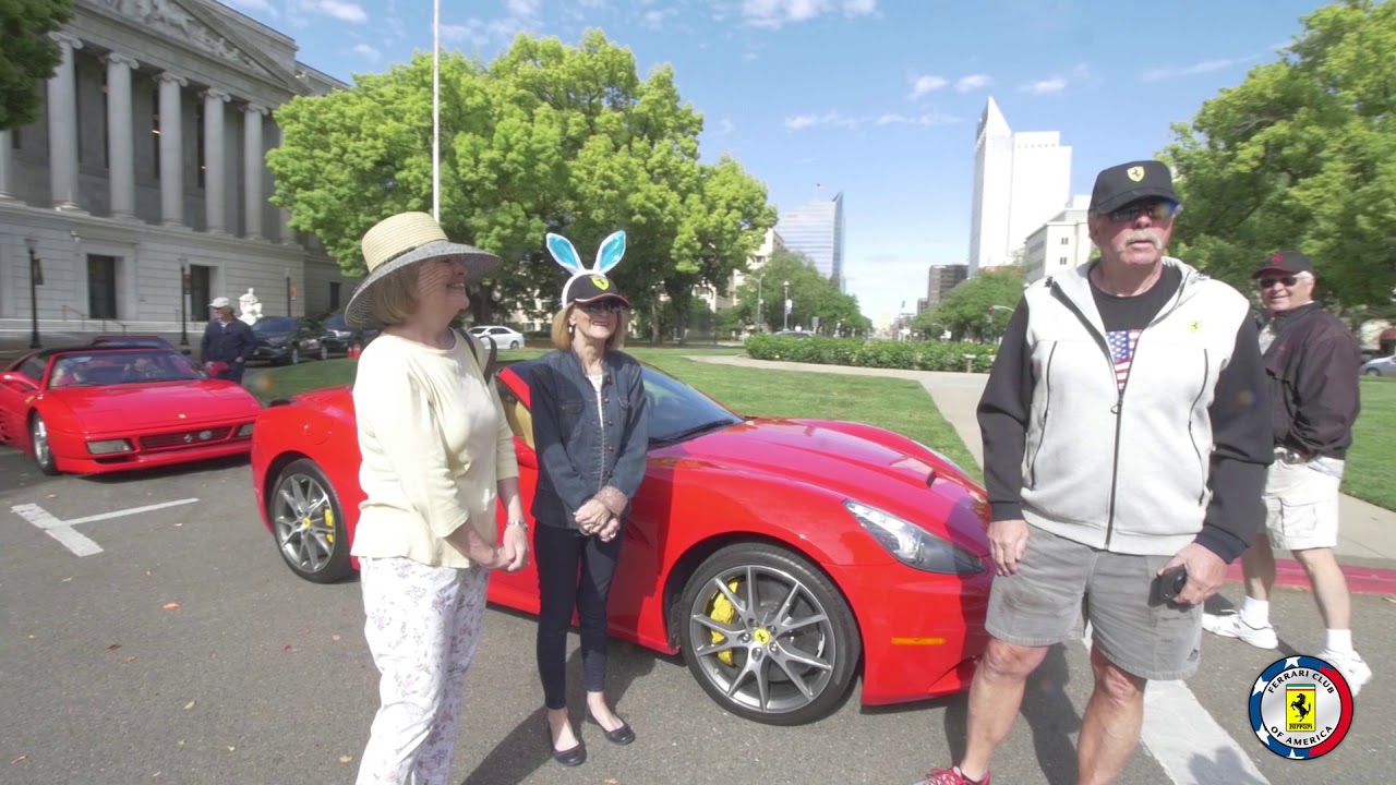 Ferrari Club Easter Give Away - Bunnies & Baskets - YouTube