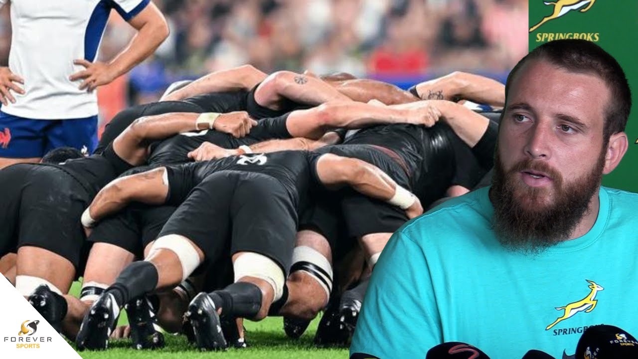 Gerhard Steenekamp excited at opportunity to face All Blacks - YouTube