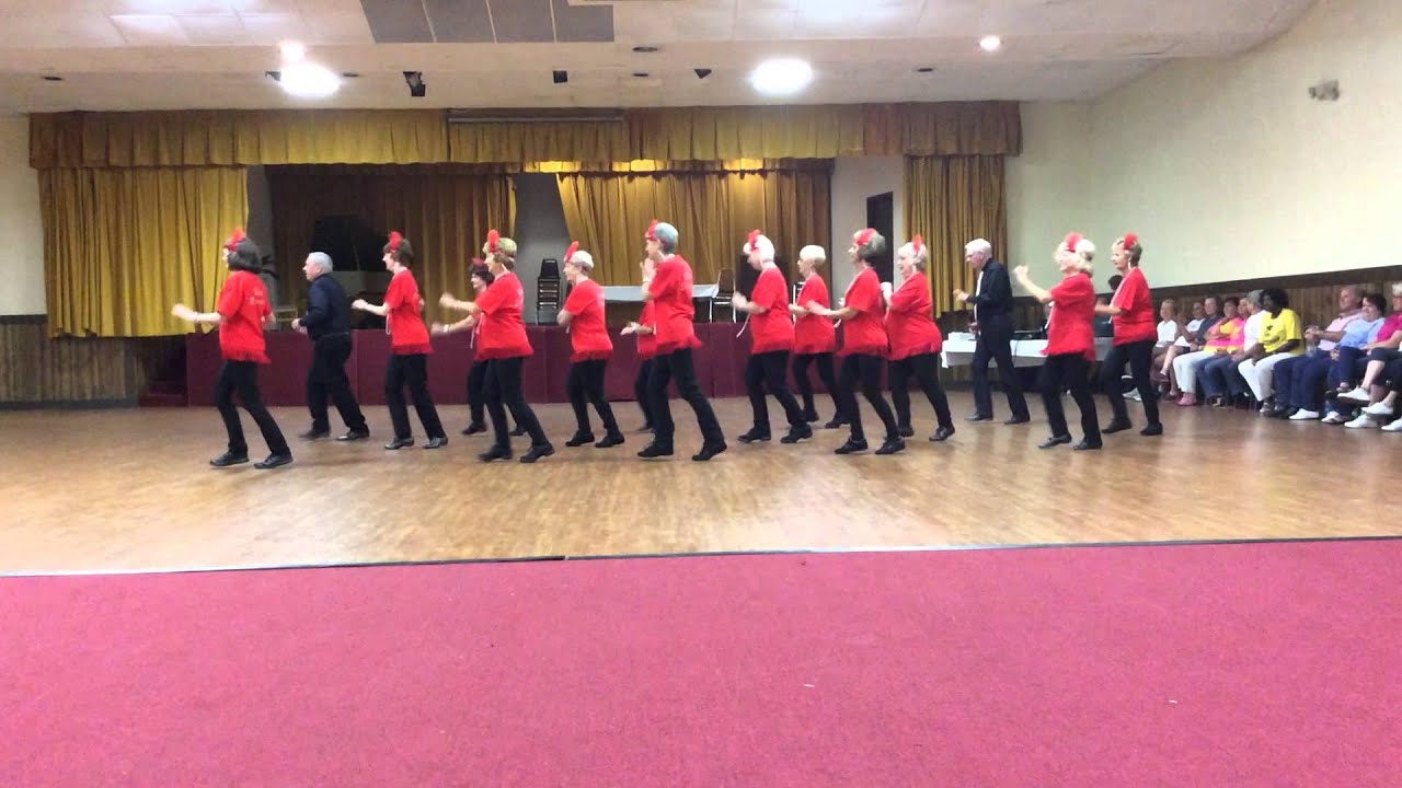 Dixie Stompers Line Dancers - Beginner Charleston Love - YouTube