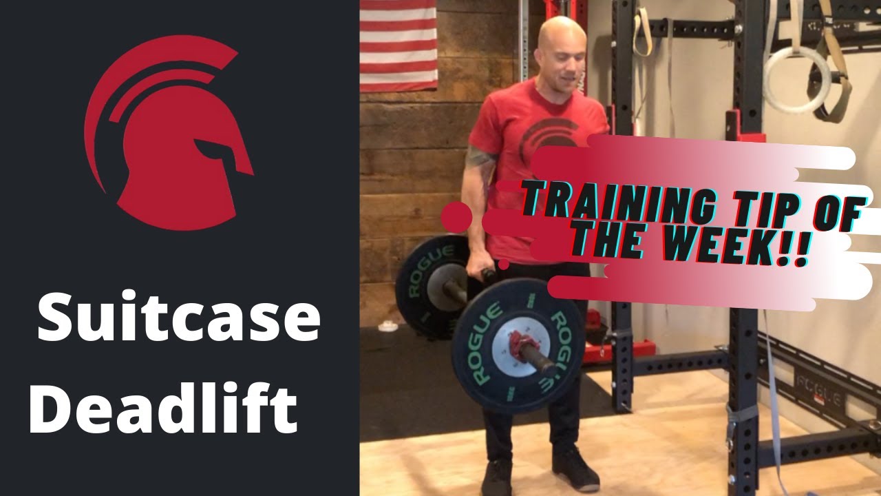 Unconventional Back Exercises: Suitcase Deadlift - YouTube
