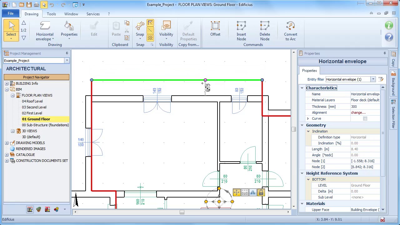 Tutorial de Edificius - Modificación de la Envolvente Horizontal - ACCA software - YouTube