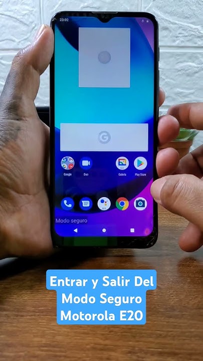 Motorola E20 Entrar y Salir Del Modo Seguro #smartphone #android #tecnologia - YouTube