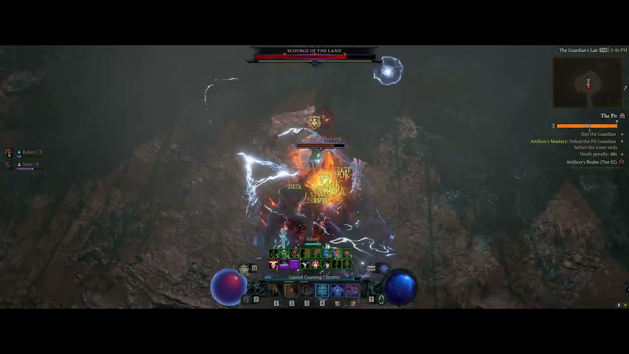 Diablo 4 S6 Pit 82 Sorc Clear - YouTube