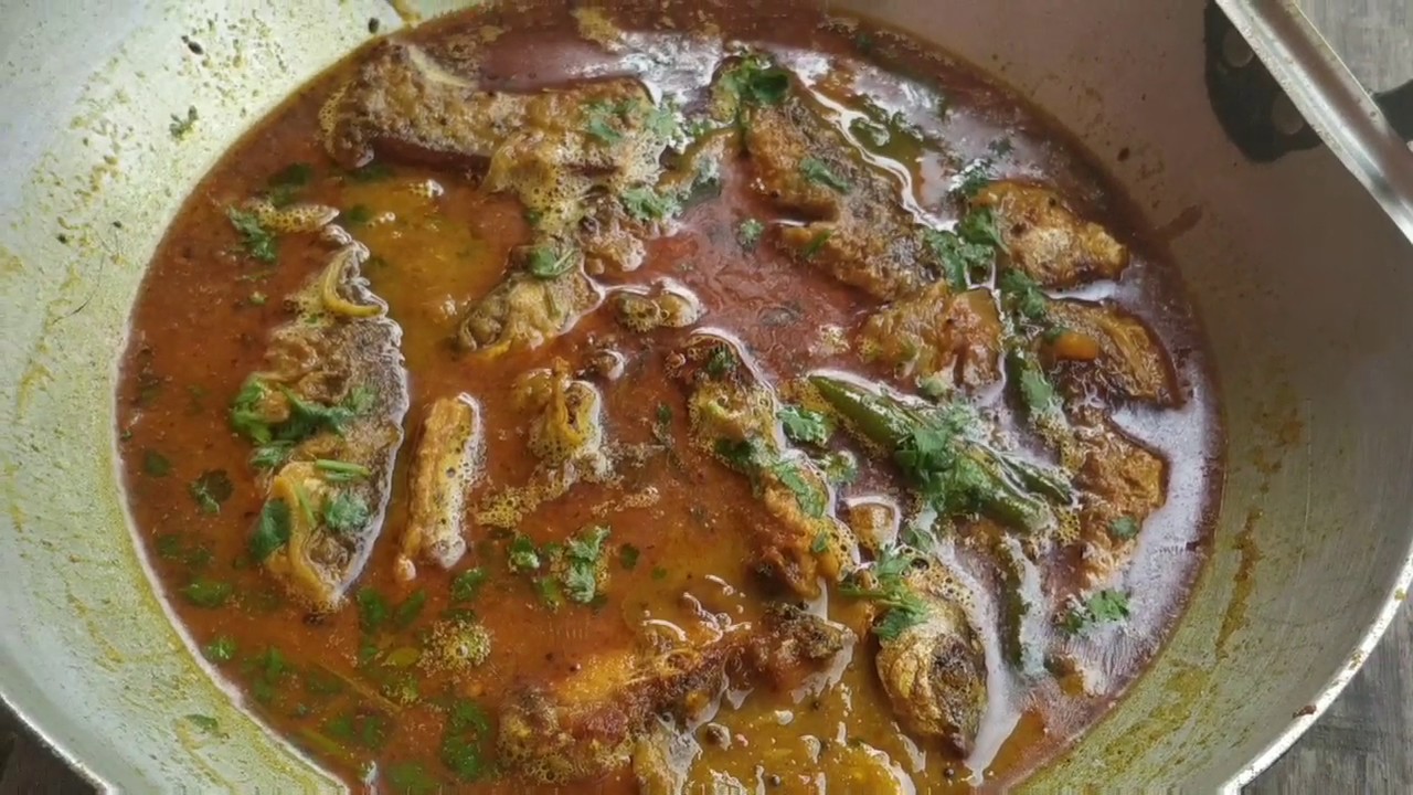 FISH CURRY | SARSO FISH MASALA CURRY | BIHARI STYLE FISH CURRY#fish # ...