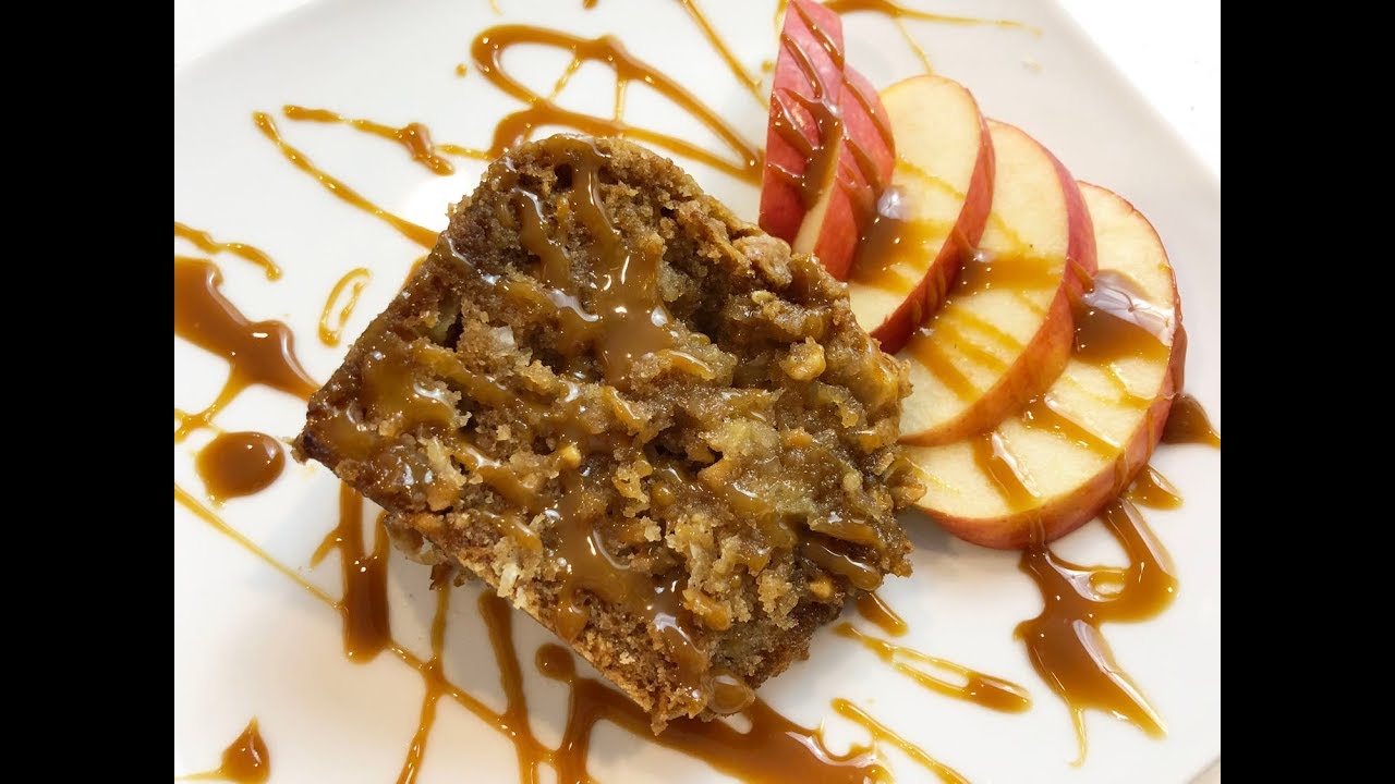 HOW TO MAKE APPLE DAPPLE CAKE - YouTube