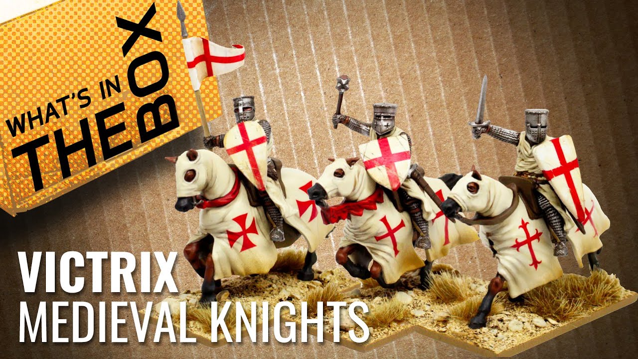 Unboxing: Medieval Knights & Fantasy Accessories | Victrix Miniatures ...