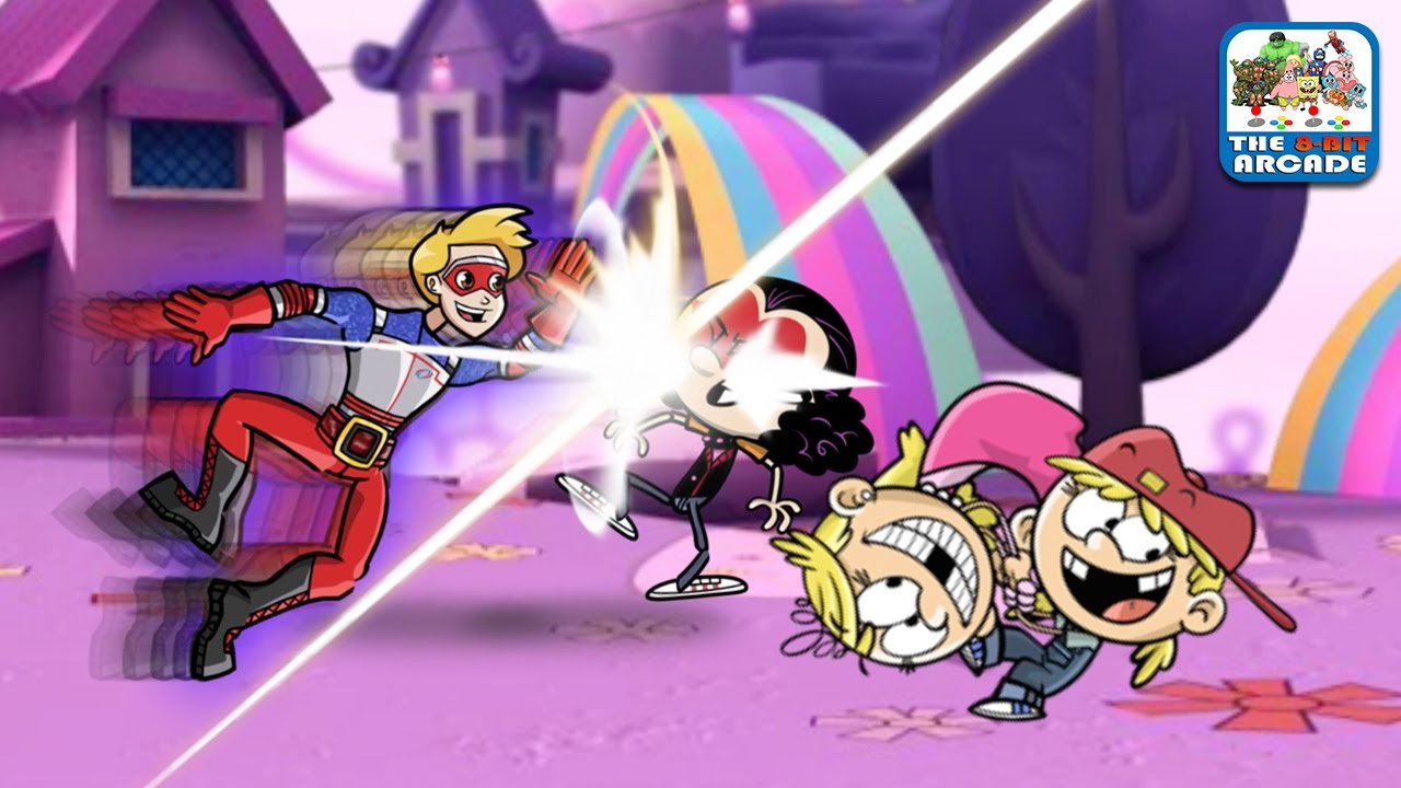 Super Brawl World - Kid Danger Takes on the Loud House Kids ...