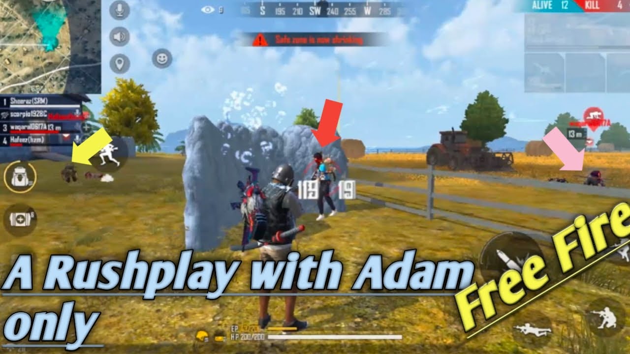 Amazing game play with Adam and full Rush play - YouTube