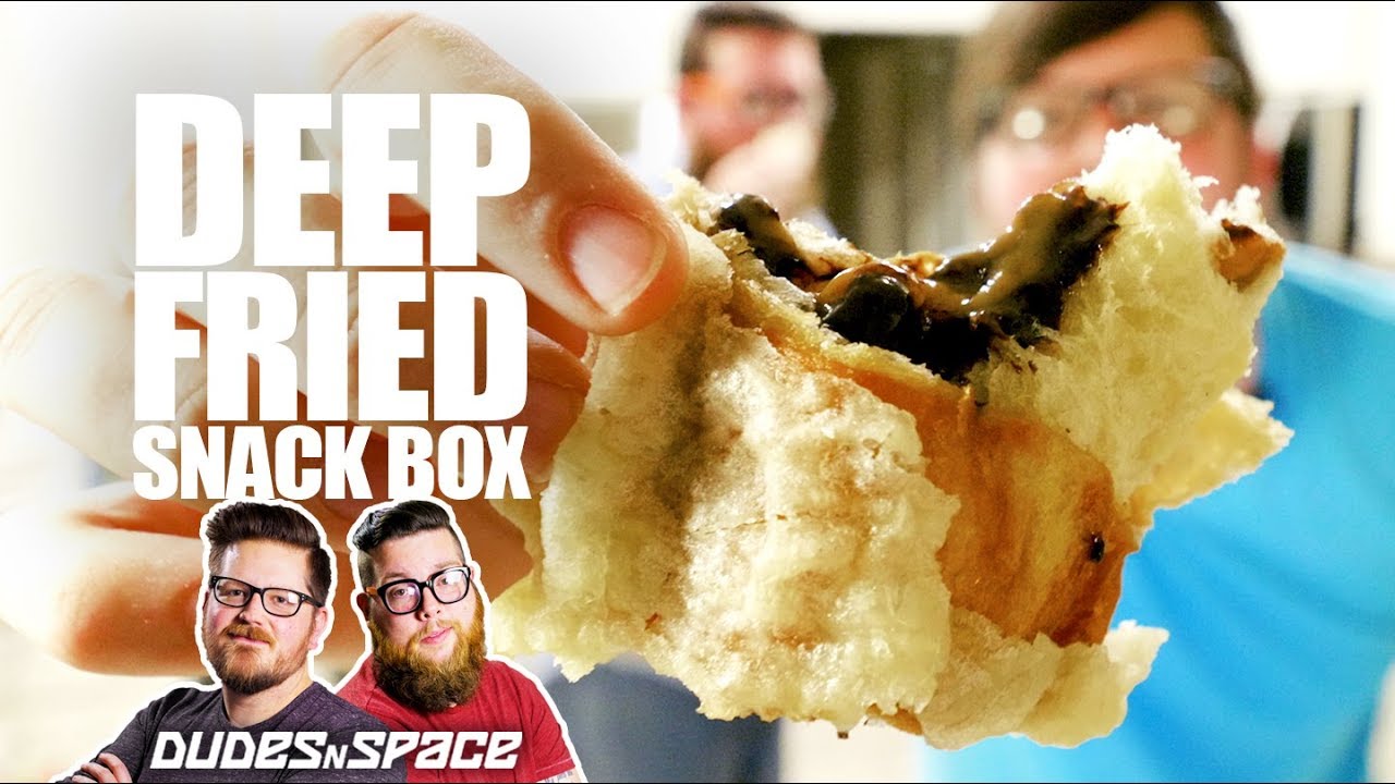 We Deep Fried A Snack Box - YouTube
